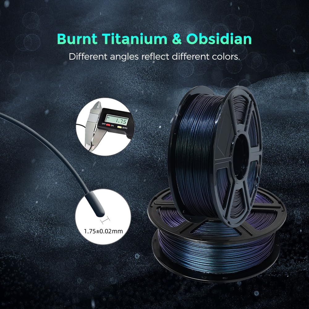 Snapklik.com : FLASHFORGE 3D Printer Filament, Chameleon PLA Color ...