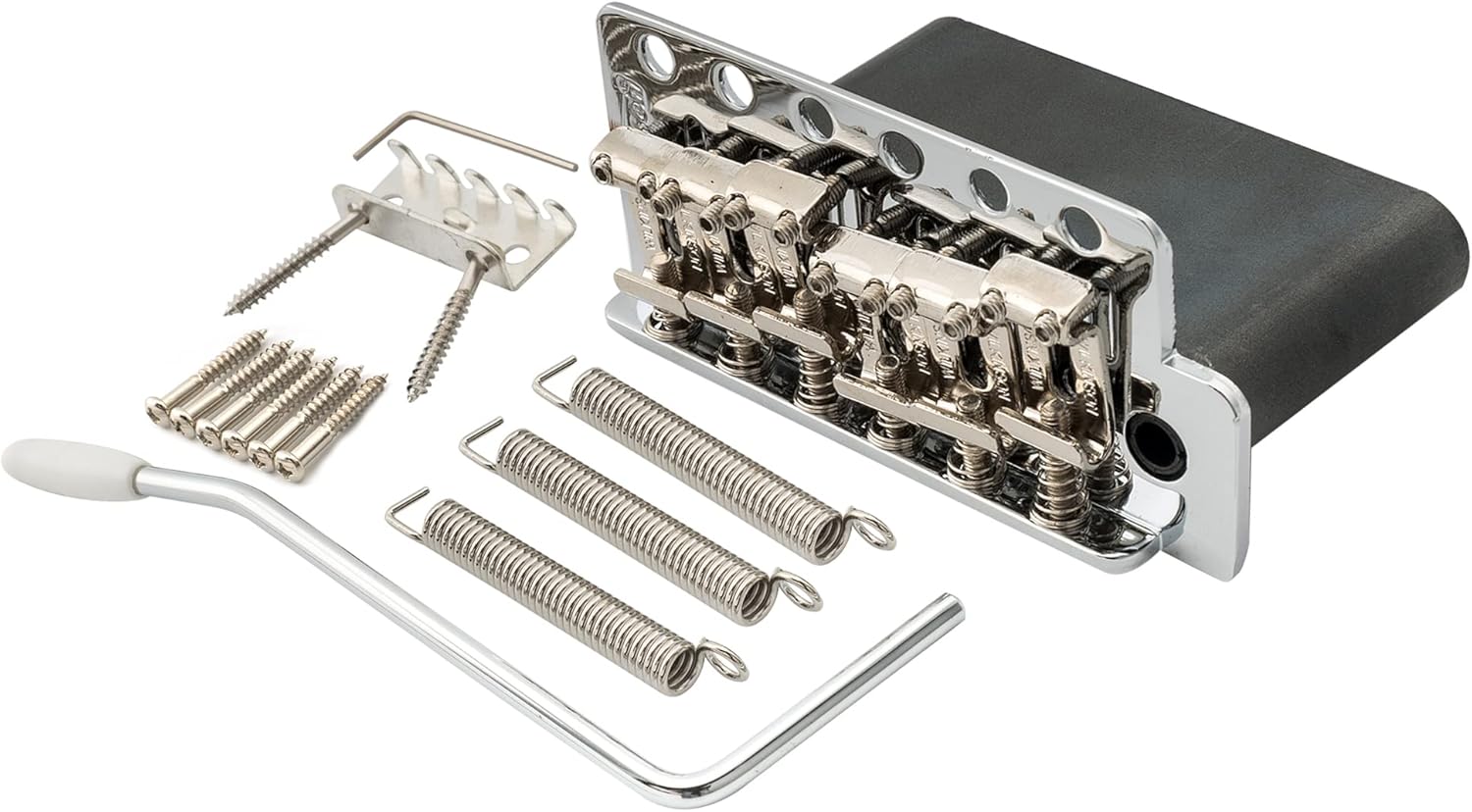 Amazon.com: Wilkinson 54mm 6 Screw Vintage Tremolo Bridge Steel Block ...