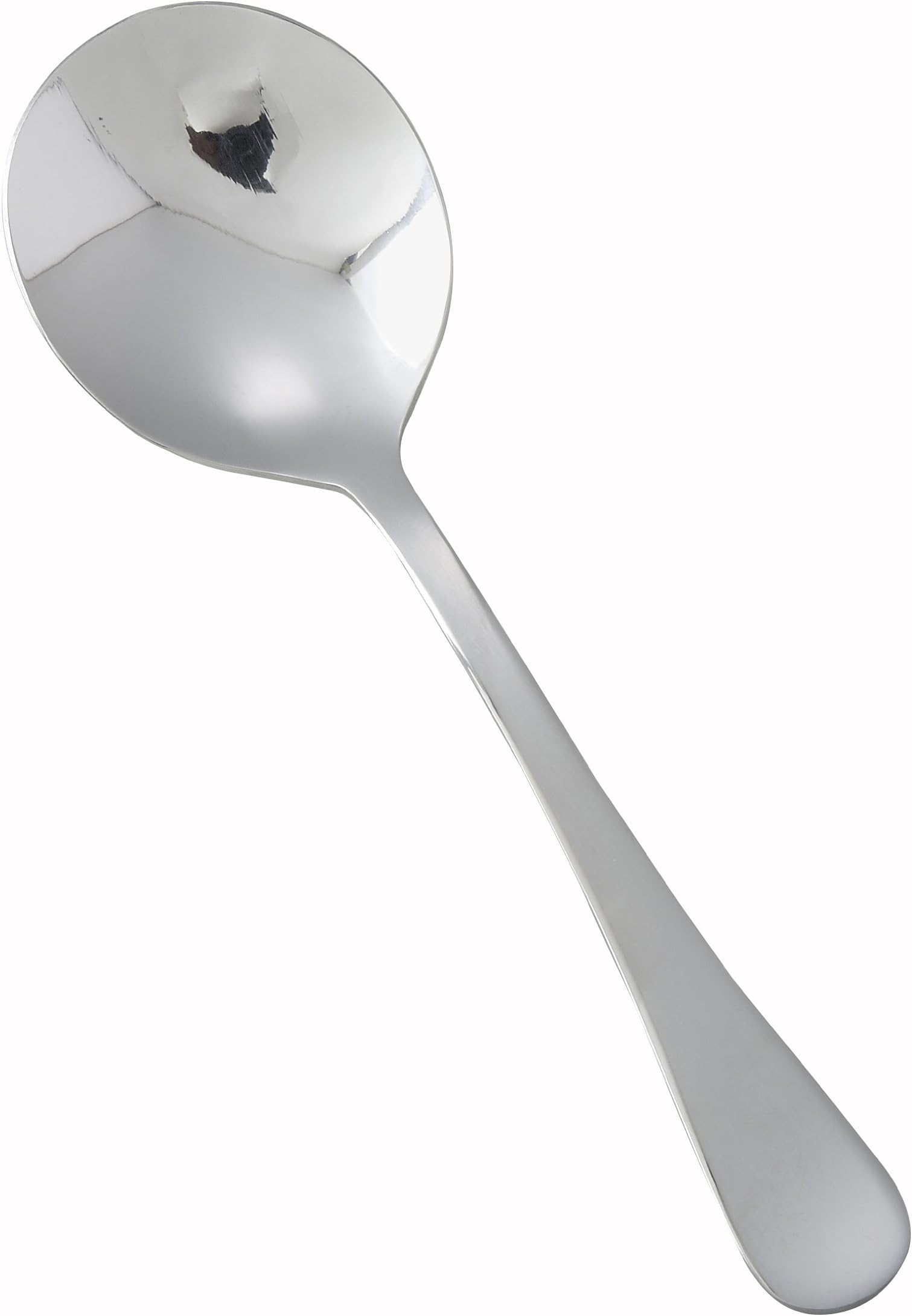 Amazon.com: Hiware 12-Piece Soup Spoons, Round Stainless Steel Bouillon ...