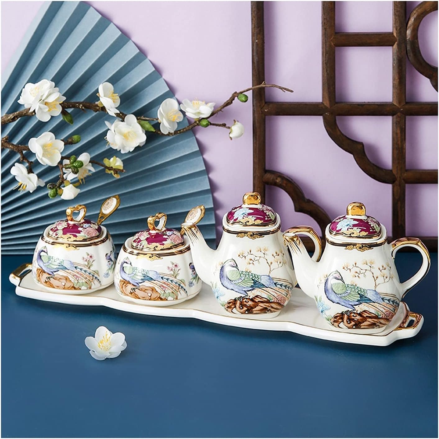 Amazon.com: Seasoning Bottle Set Creative Household Oil, Salt, Sauce ...