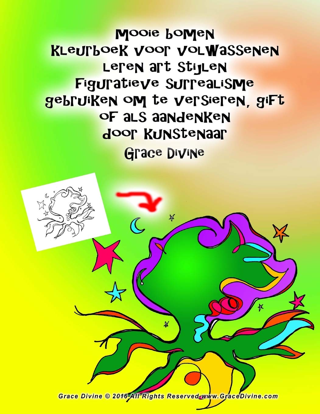 Buy Mooie Bomen Kleurboek Voor Volwassenen Leren Art Stijlen ...