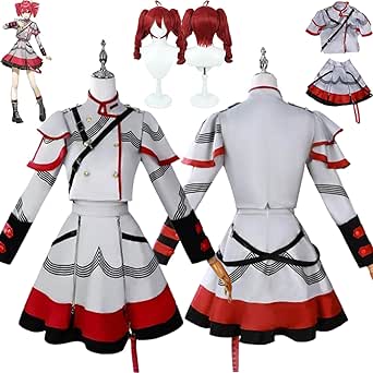 Anime Character Kasane Teto New Skin Cosplay Costume Outfit Role Play ...