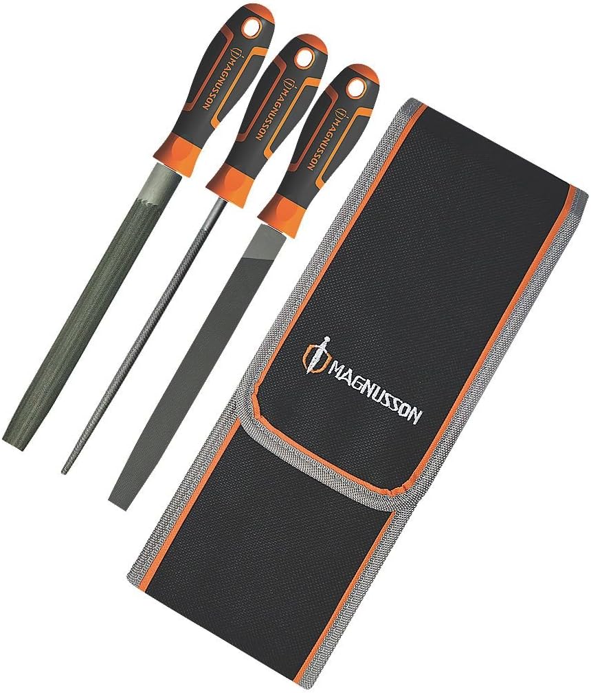 Magnusson File Set 8" 3 Pieces : Amazon.co.uk: DIY & Tools