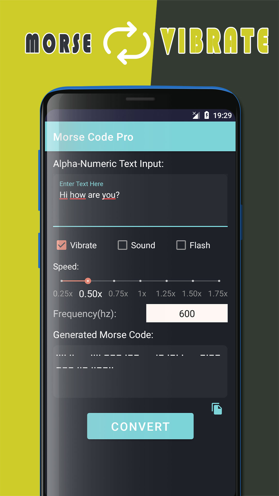 Morse Code Pro : Universal Morse Code Converter - App on Amazon Appstore