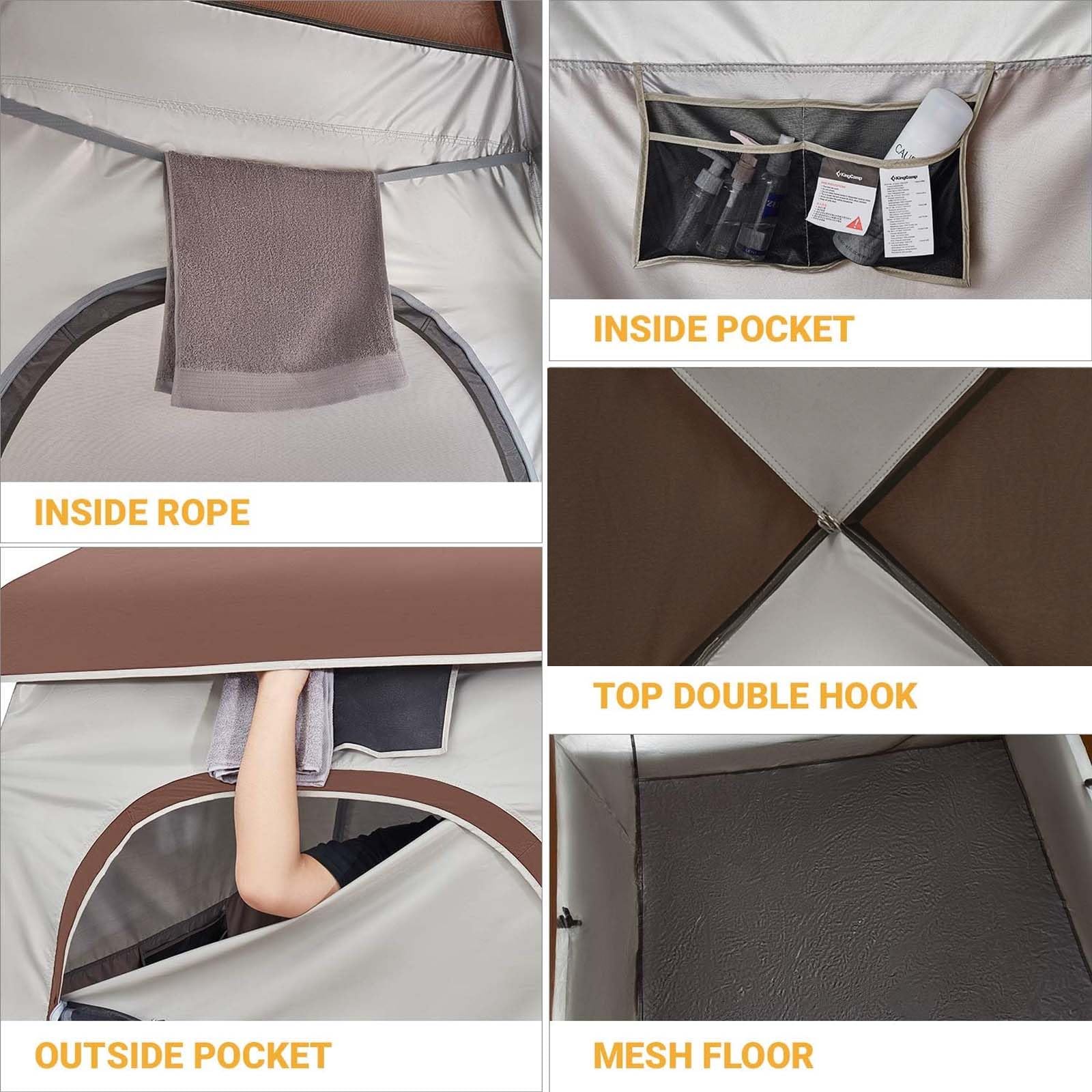 Snapklik.com : Oversize Space Privacy Camping Outdoor Shower Enclosure ...