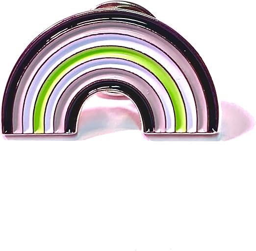 Amazon.com: Agender Pride Pin : Clothing, Shoes & Jewelry