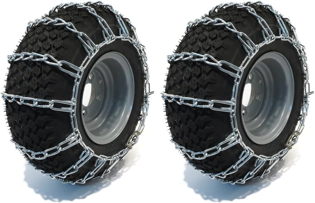 Amazon.com: Oregon 67-021 ATV Tire Snow Chains With 2-Link Spacing ...