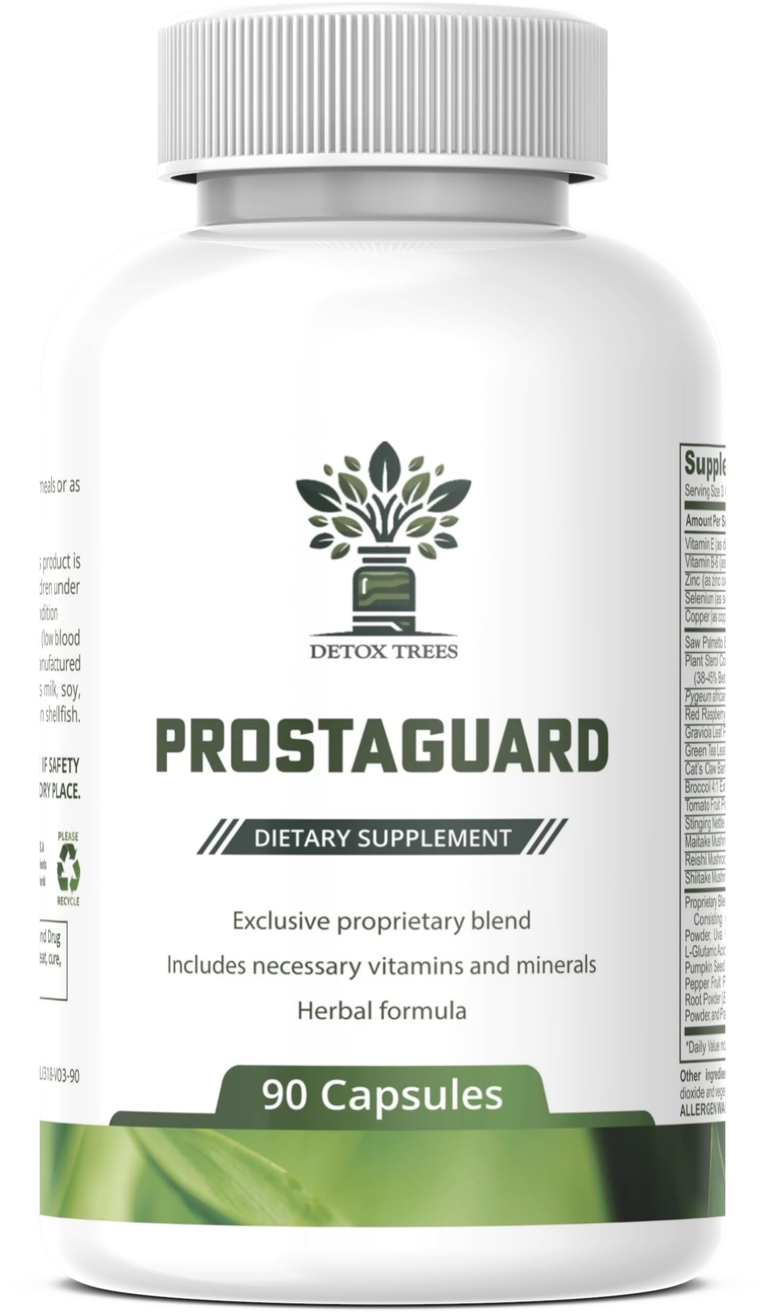 Amazon.com: Detox Trees ProstaGuard Prostate Supplement - Prostate ...