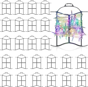 Amazon.com: Beeveer 24 Pcs Christmas Lights Storage Holder Rope Winder ...