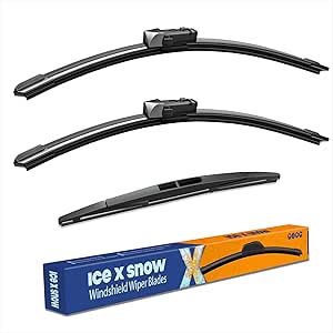 ICEXSNOW 3 Wipers 26"/16"/12" Windshield Wiper Blades Replacement for Subaru Crosstrek 2023-2018 ...