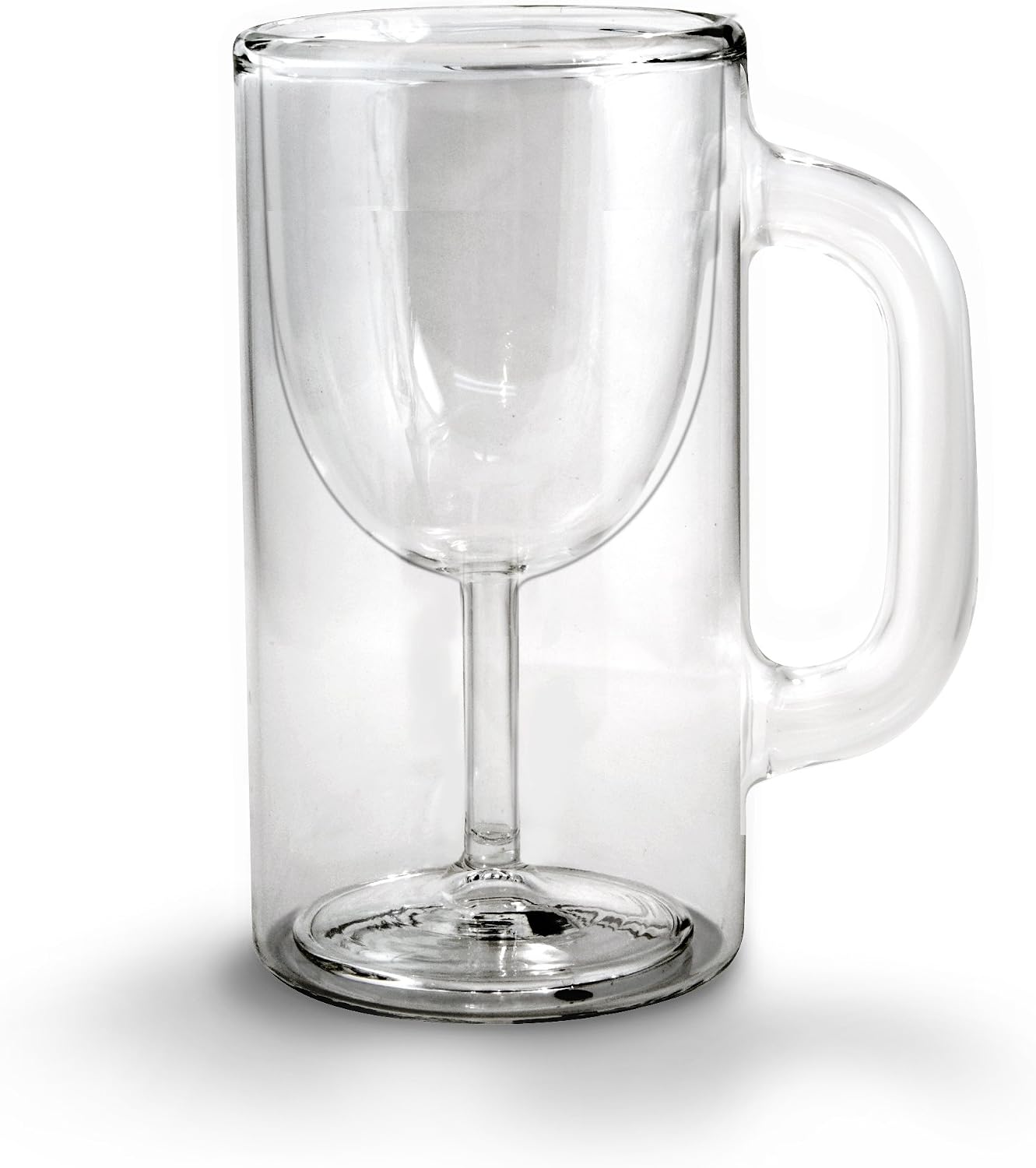 Amazon.com | Genuine Fred Weinstein Double-Walled Stemware Mug: Hopside ...