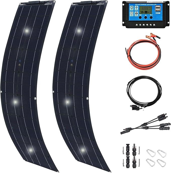 Amazon.com : AQWSD 800 Watt Solar Panel Kit, with 40A Charge Controller ...