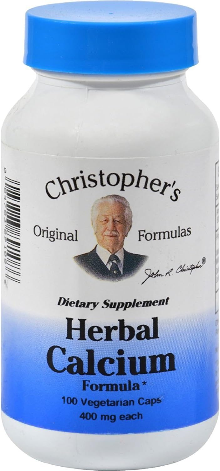 Amazon.com: Dr. Christopher's Formulas Herbal Calcium Formula - 425 mg ...