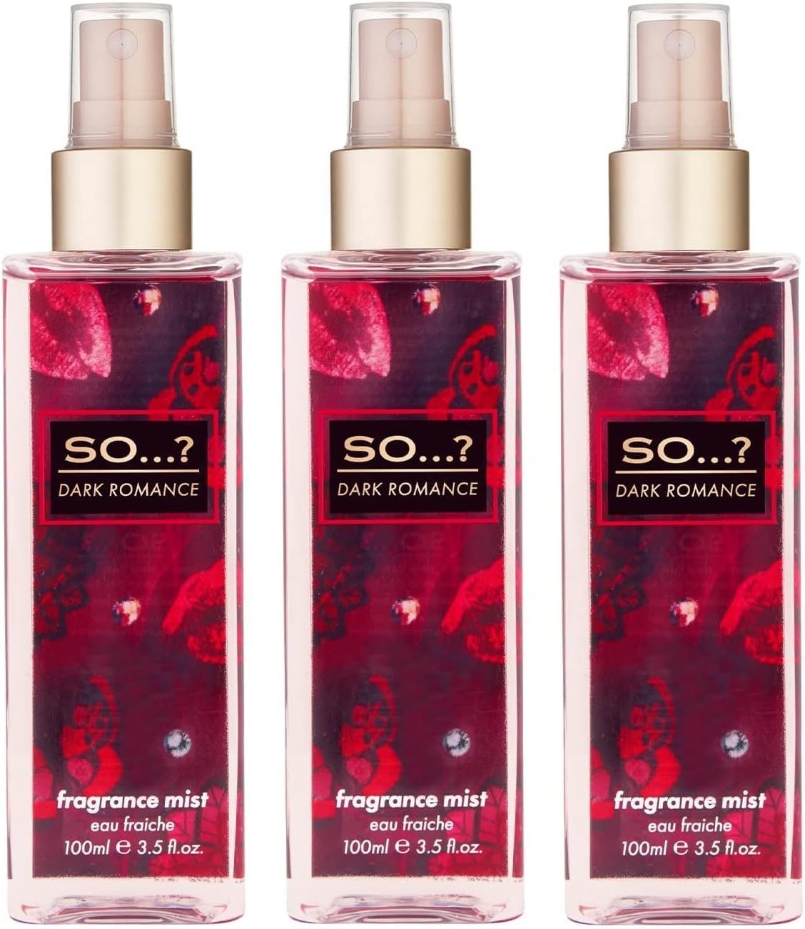 So…? Womens Dark Romance Fragrance Mist 100ml Bundle (Pack of 3 ...