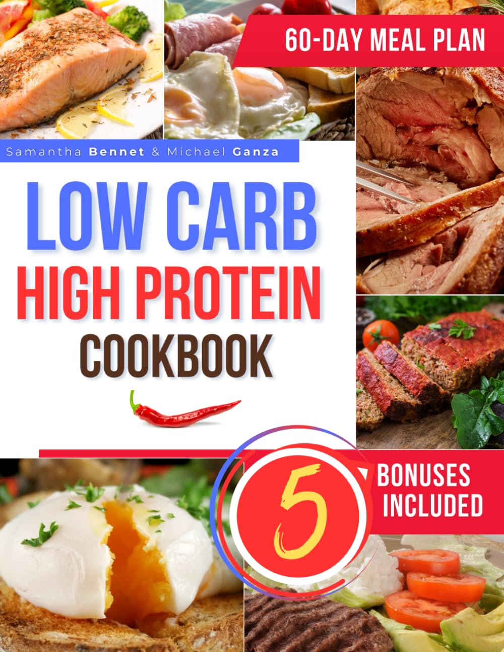 Low-Carb, High-Protein Cookbook: 100 Quick, Easy and Convenient Recipes ...