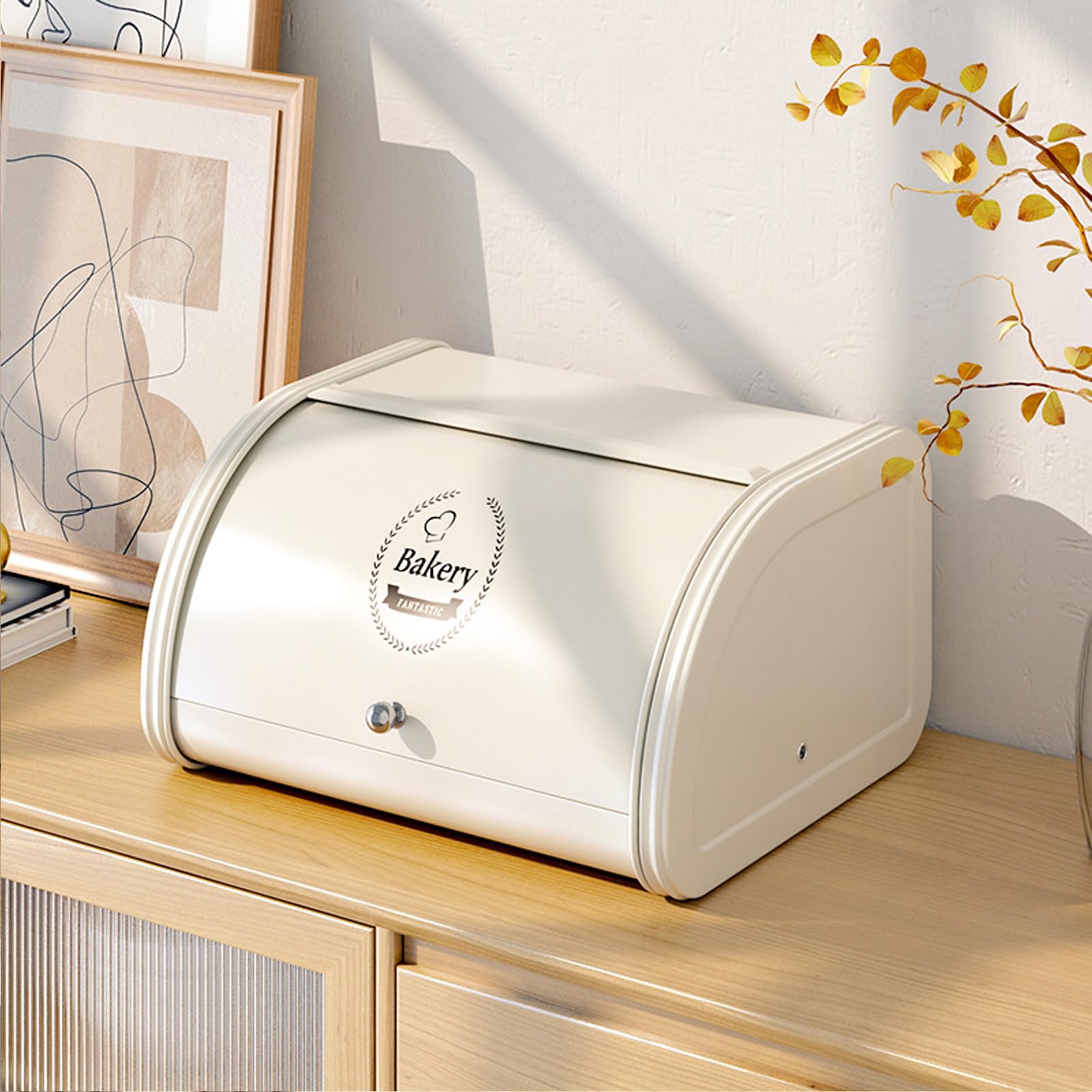 Bread Storage Bin, Kitchen Countertop Bread Container Bin, Bread ...