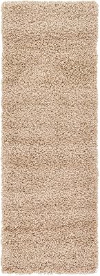 Amazon.com: Unique Loom Solo Solid Shag Collection Area Modern Plush ...