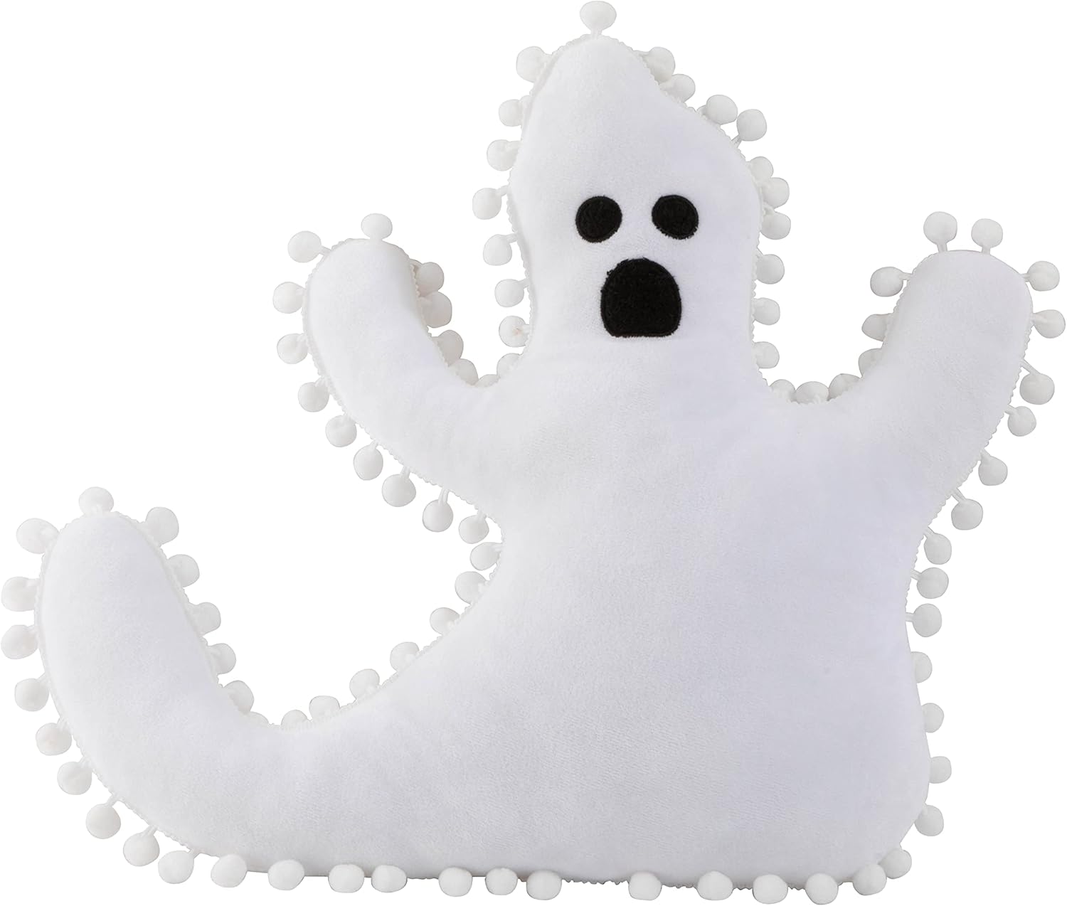 Amazon.com: Maomoto 15 inch Halloween Ghost Pillow Throw Pillow Spooky ...
