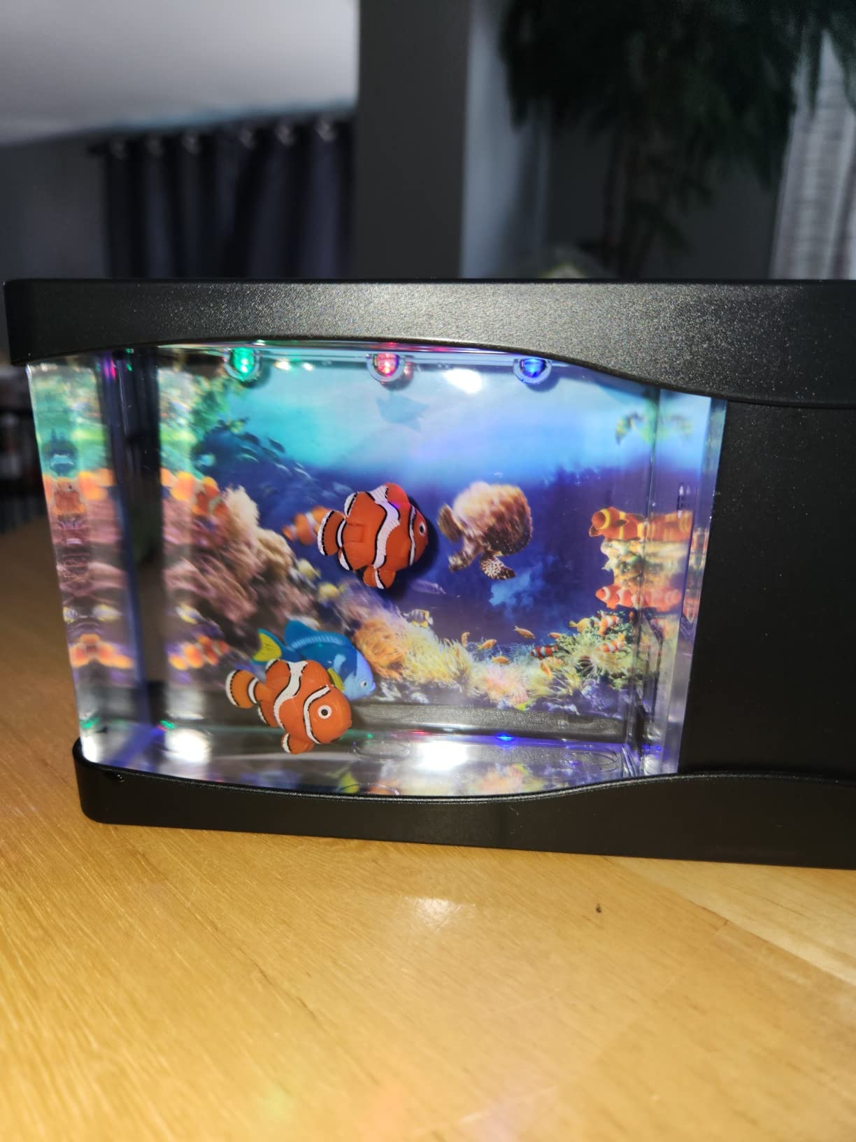 $8/mo - Finance Artificial Fish Tank Virtual Ocean Toy in Motion Lamp ...