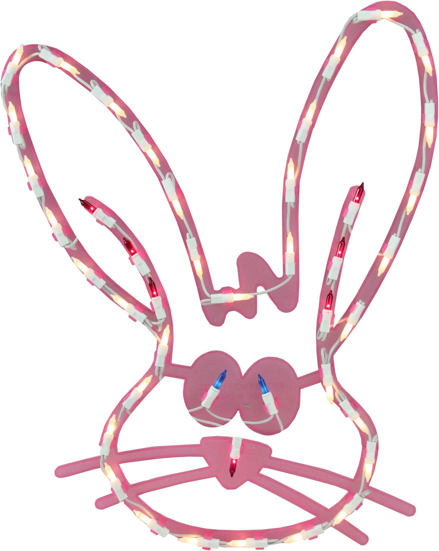 Amazon.com: Impact Innovations Lighted Window Decoration, Pink and ...