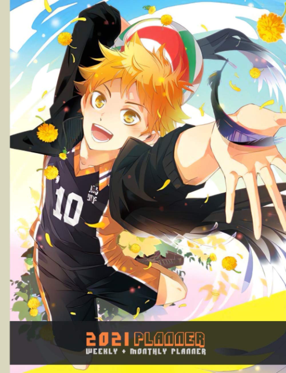 Buy 2021 Planner: Hinata Shoyo Haikyuu Japanese Manga Character Fan Art ...