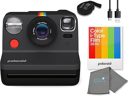 Amazon.com : Now Gen 2 I-Type Instant Film Camera - Black Bundle with a ...