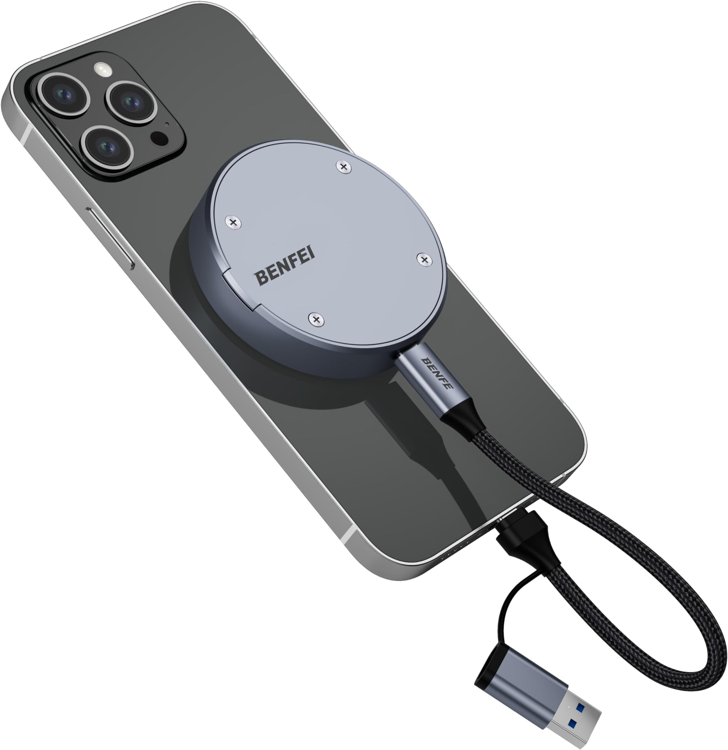 Amazon.com: BENFEI 10Gbps Magnetic M.2 NVME SSD Enclosure Supports 10s ...