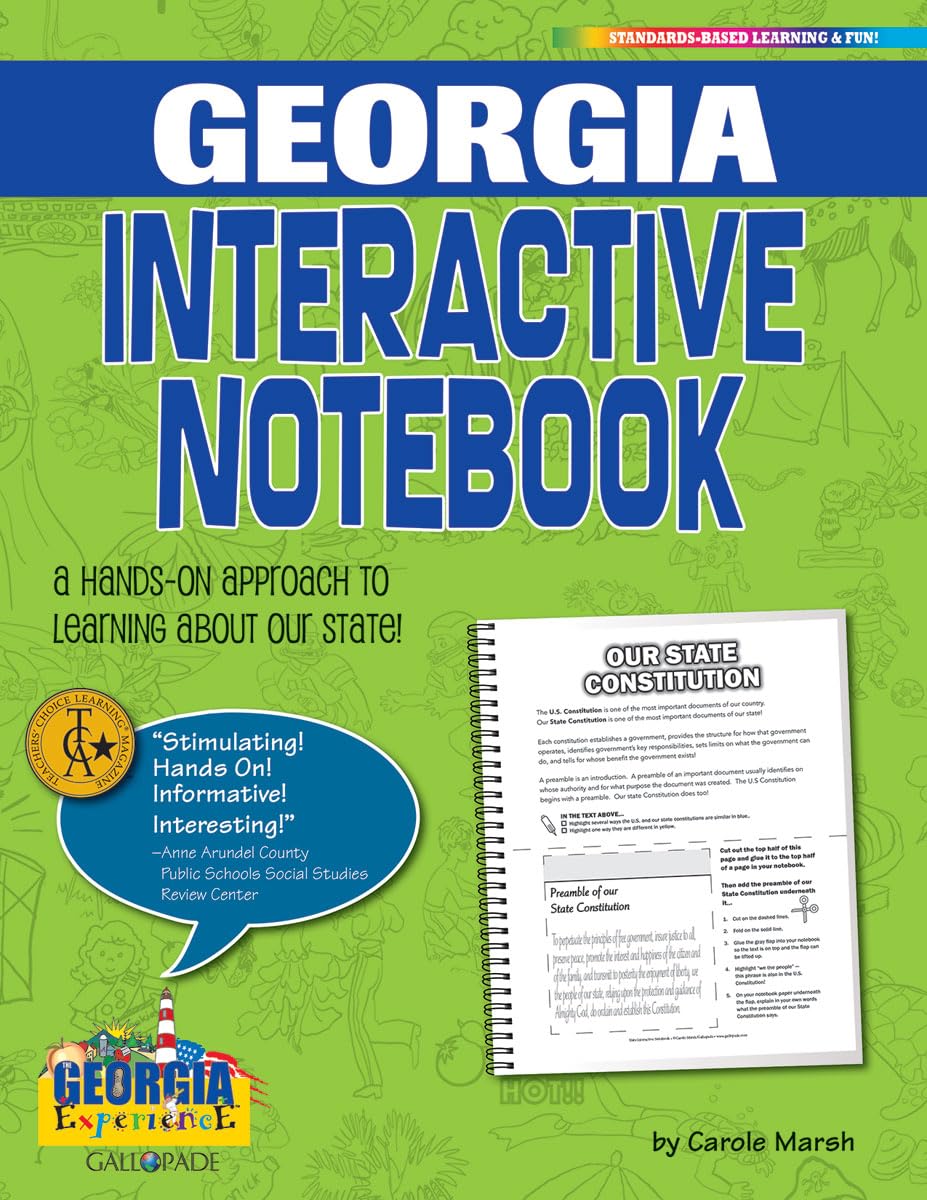 Amazon.com: Georgia Interactive Notebook: A Hands-On Approach to ...