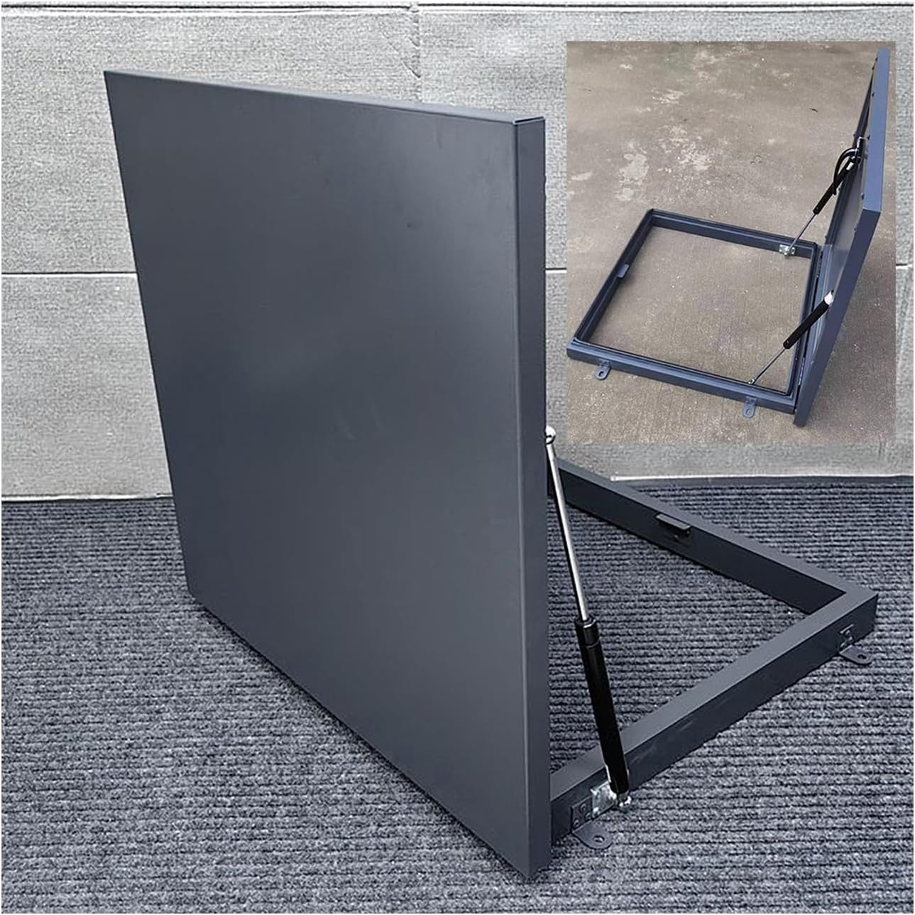 Heavy Duty Aluminum Roof Hatch with Ladder Compatibility Roof Access ...