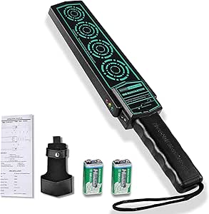 Amazon.com : Security Wand Handheld Metal Detector Portable,Security ...
