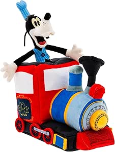Disney Store Official Conductor Goofy Small Soft Toy, Minnie and Mickey ...