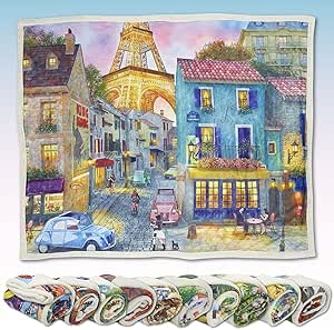 Amazon.com: Springbok Eiffel Magic Sherpa Blanket - Microfiber Fleece ...