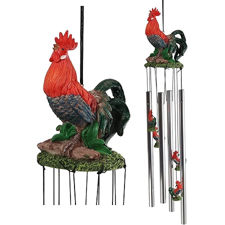 Amazon.com : Sunset Vista Designs 92153 Farmhouse Wind Chime, 28-Inch ...