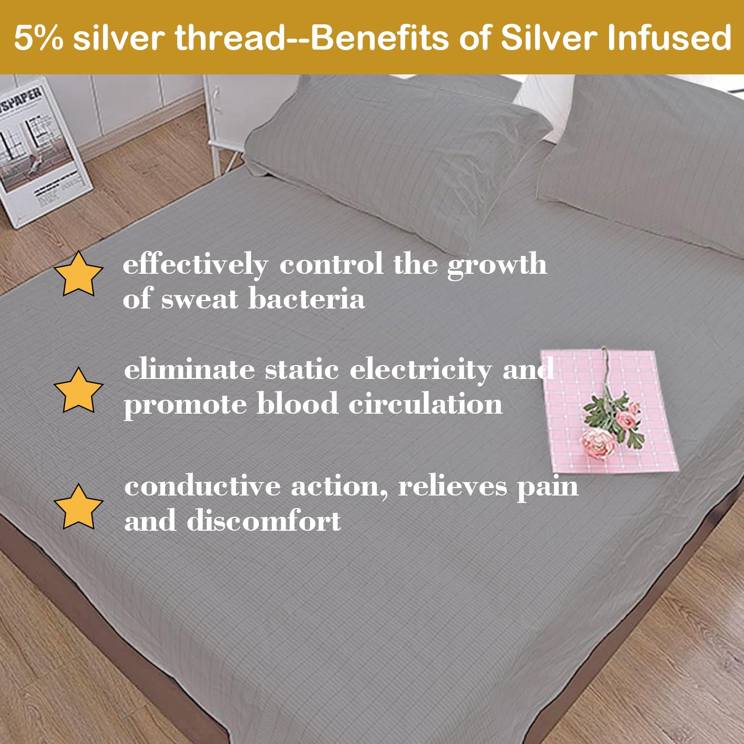 Amazon Grounding Sheets Earthing Sheet With Grounding Cord - Materials ...