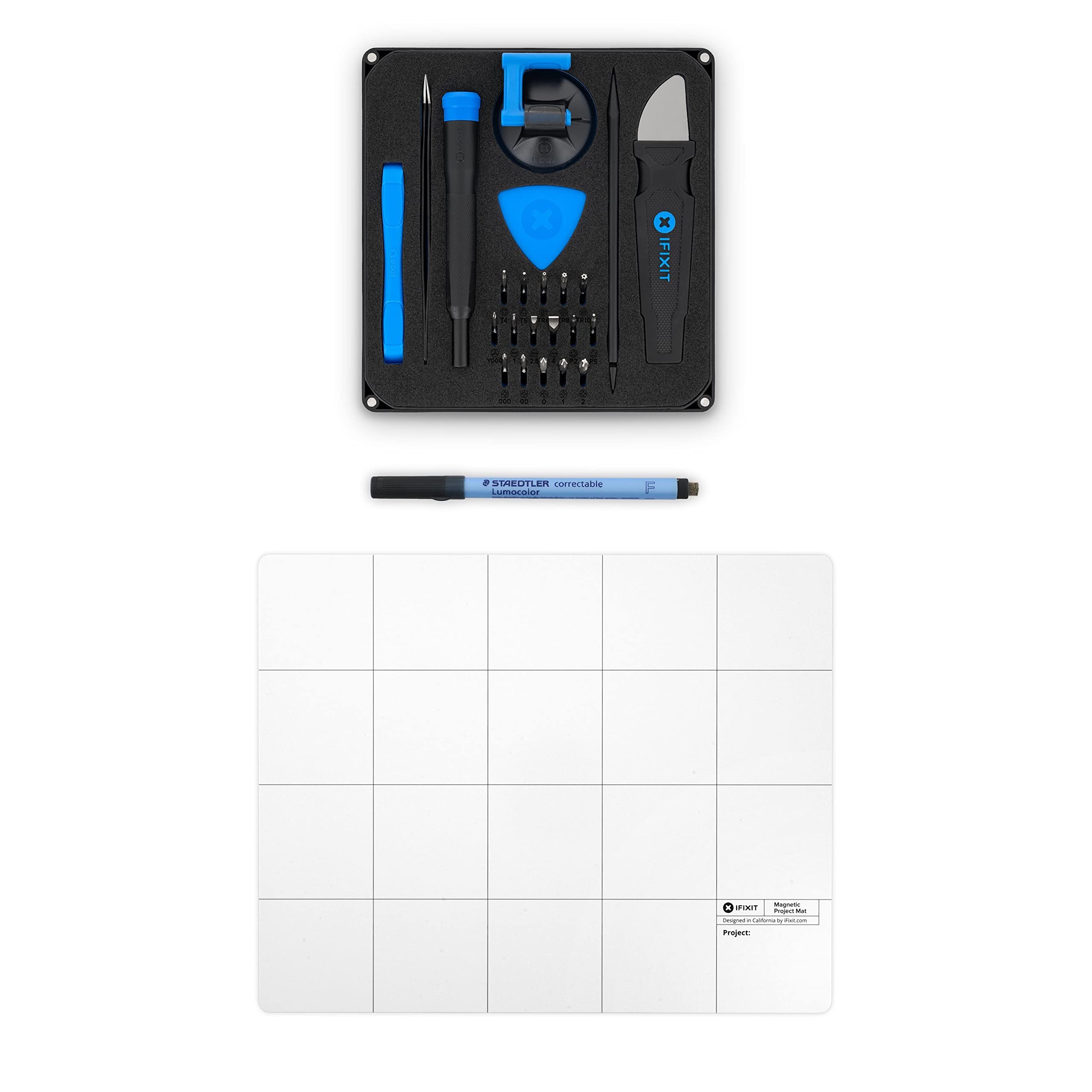 Amazon.com: Essential Electronics Toolkit + Magnetic Project Mat Bundle ...