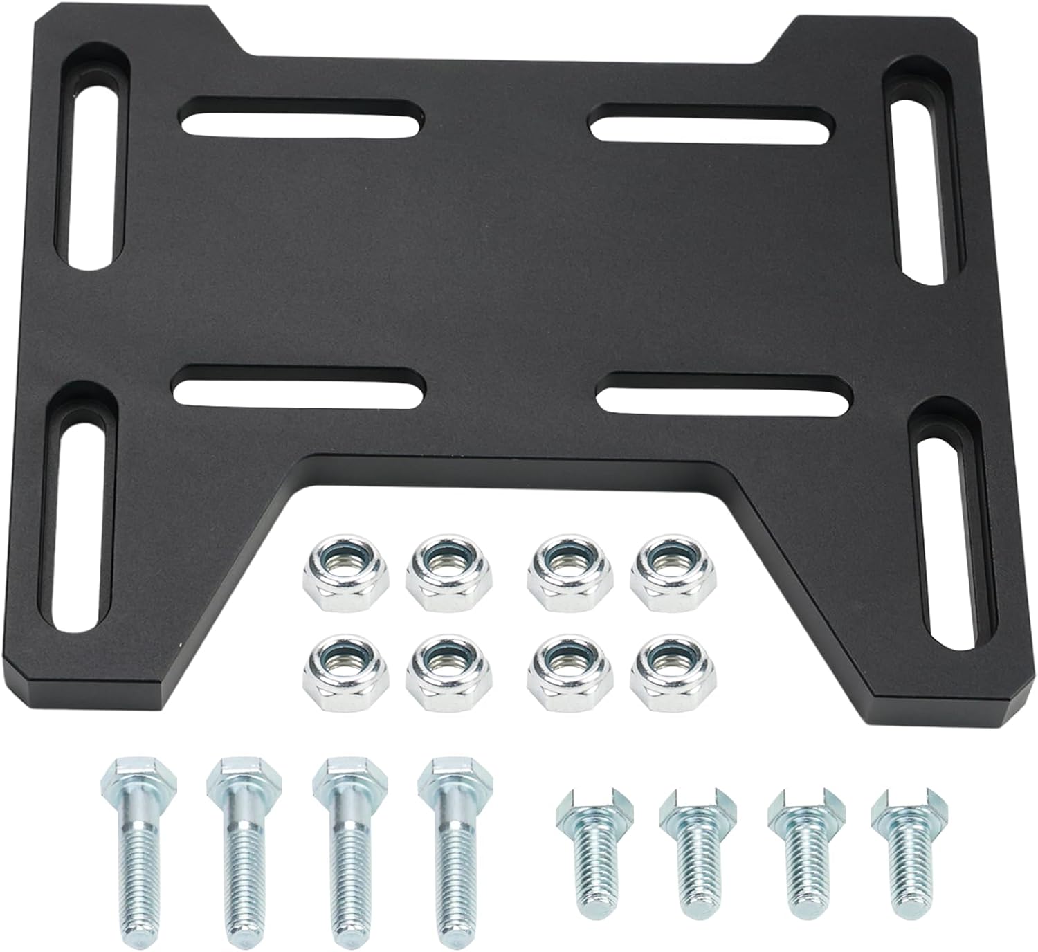 Amazon.com: Motor Engine Mount Adapter Bracket Plate Aluminum Fit for ...