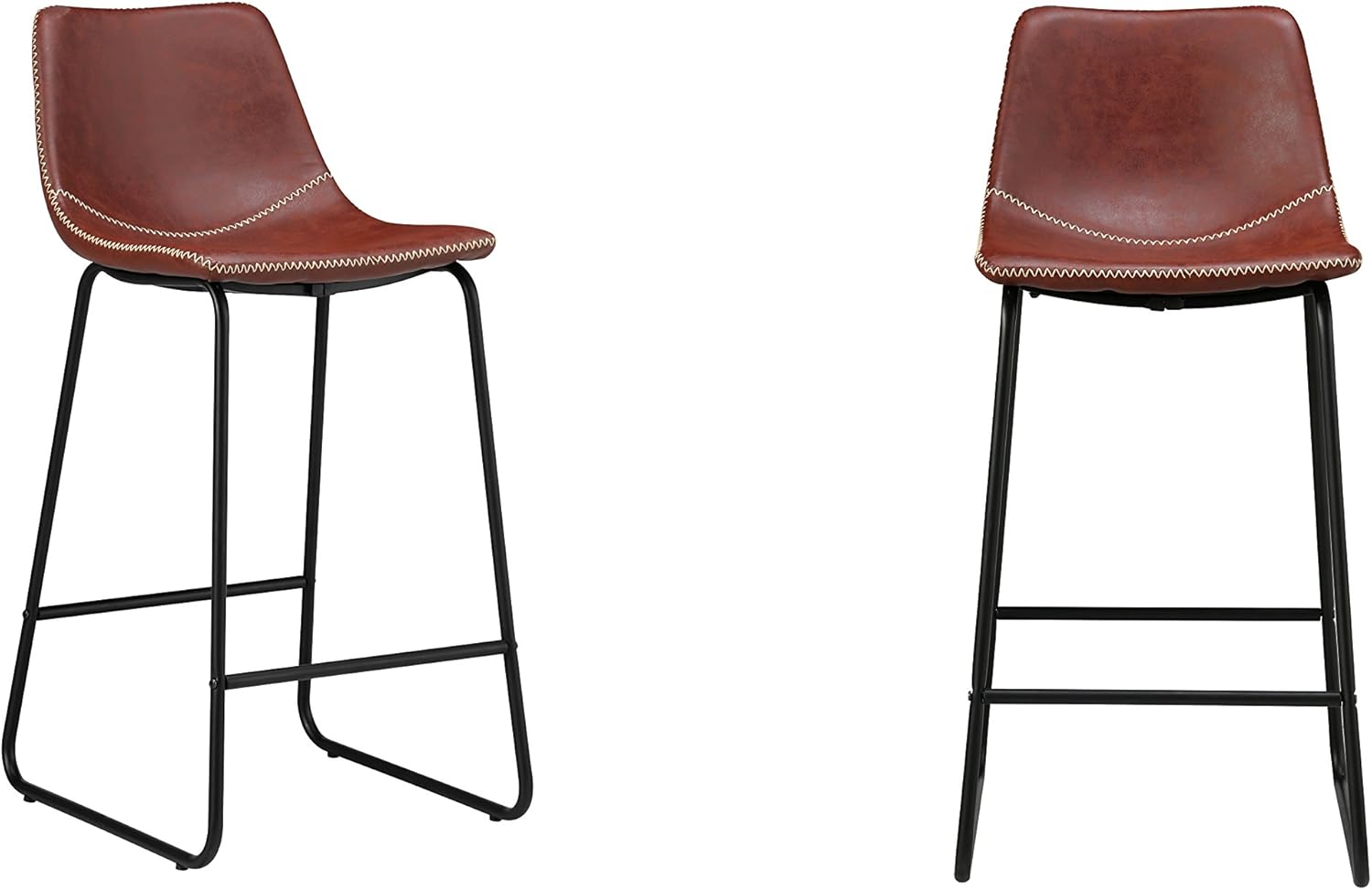 Meubles House S2-DC9039-3R Rico Modern Kitchen Island Counter Stool 26 ...