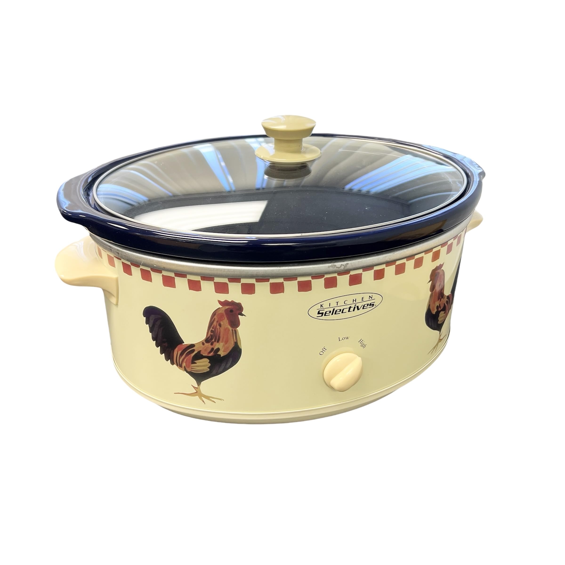 6.5Qt Slow Cooker, 210W Crock Pot with Low High Heat Settings ...