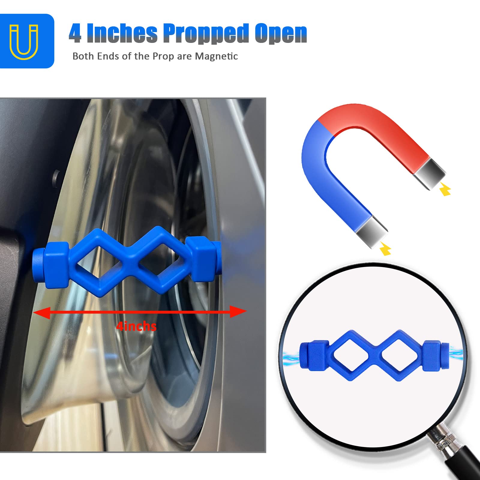 Snapklik.com : Washer Door Prop, Front Load Washer Door Prop, Keep ...