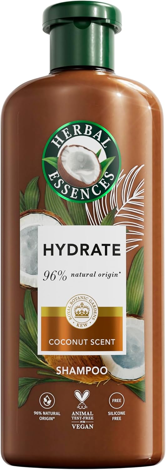 Herbal Essences coconut scent hydrate Shampoo 350ml to Deeply Nourish ...