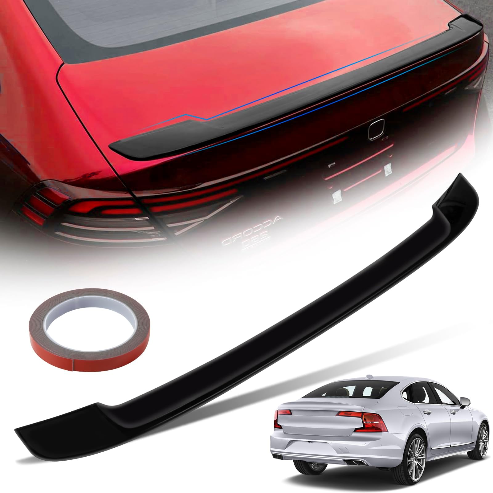 Amazon.com: Rear Spoiler Compatible with 2023-2024 Honda Accord 11th ...