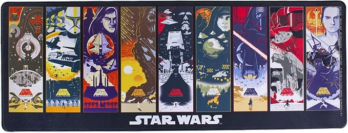 Star Wars Desk Mat - Officially Licensed Star Wars Keyboard and Mouse ...