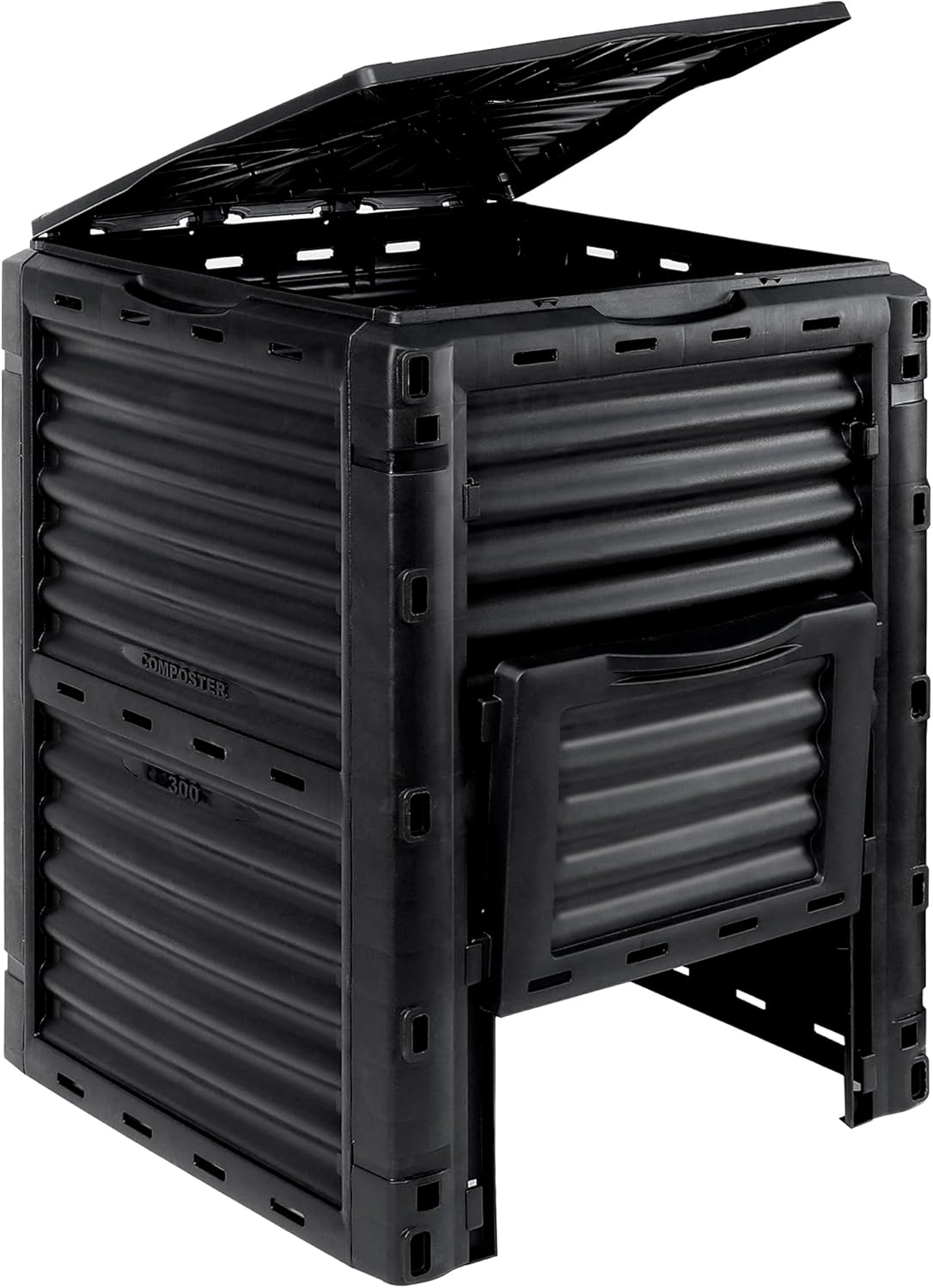 Amazon.com : SUPER DEAL 120 Gallon Compost Bin, Outdoor 450 L Garden ...
