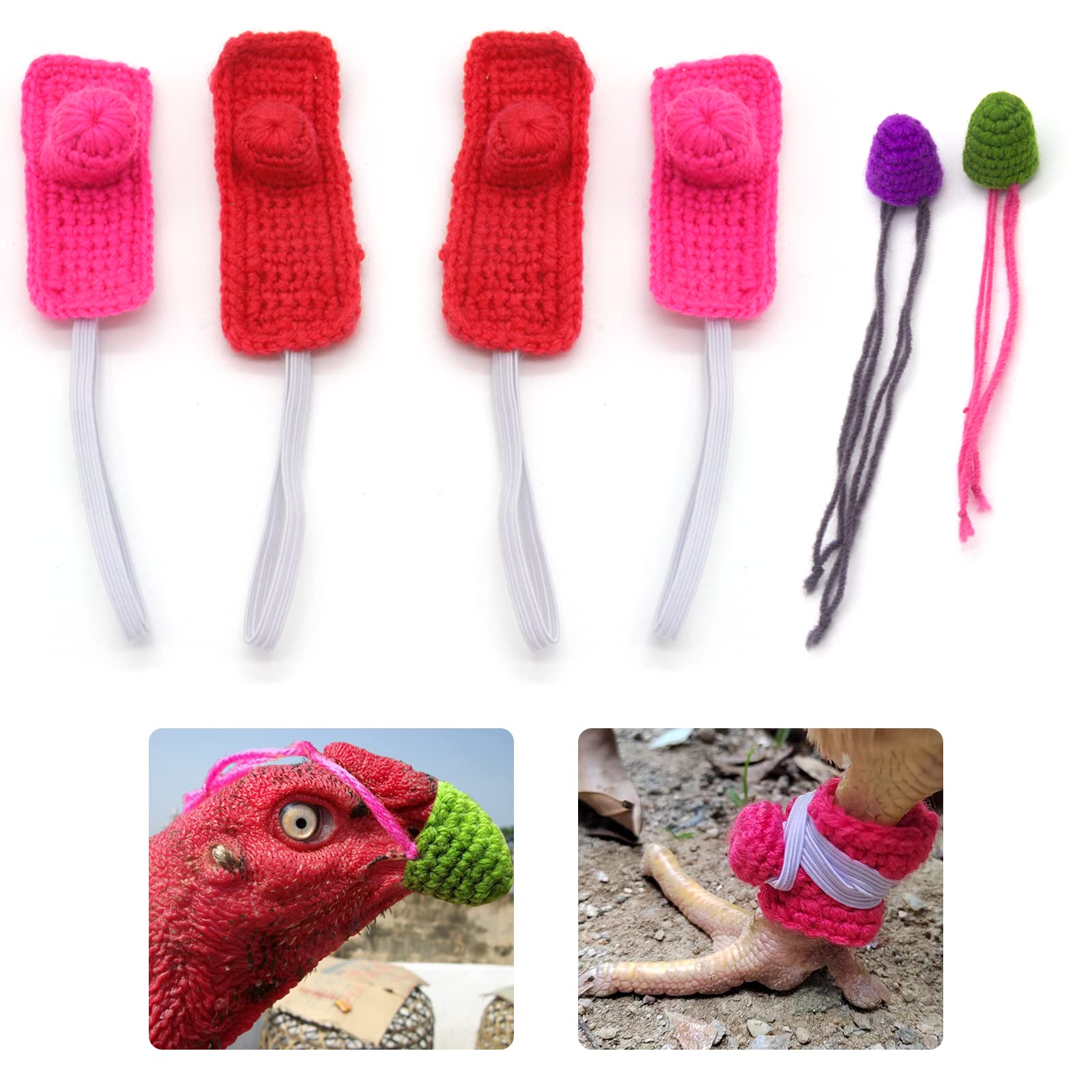 Buy KIBBEH Hand Braided Rooster Booster Protection Fighting Rooster ...