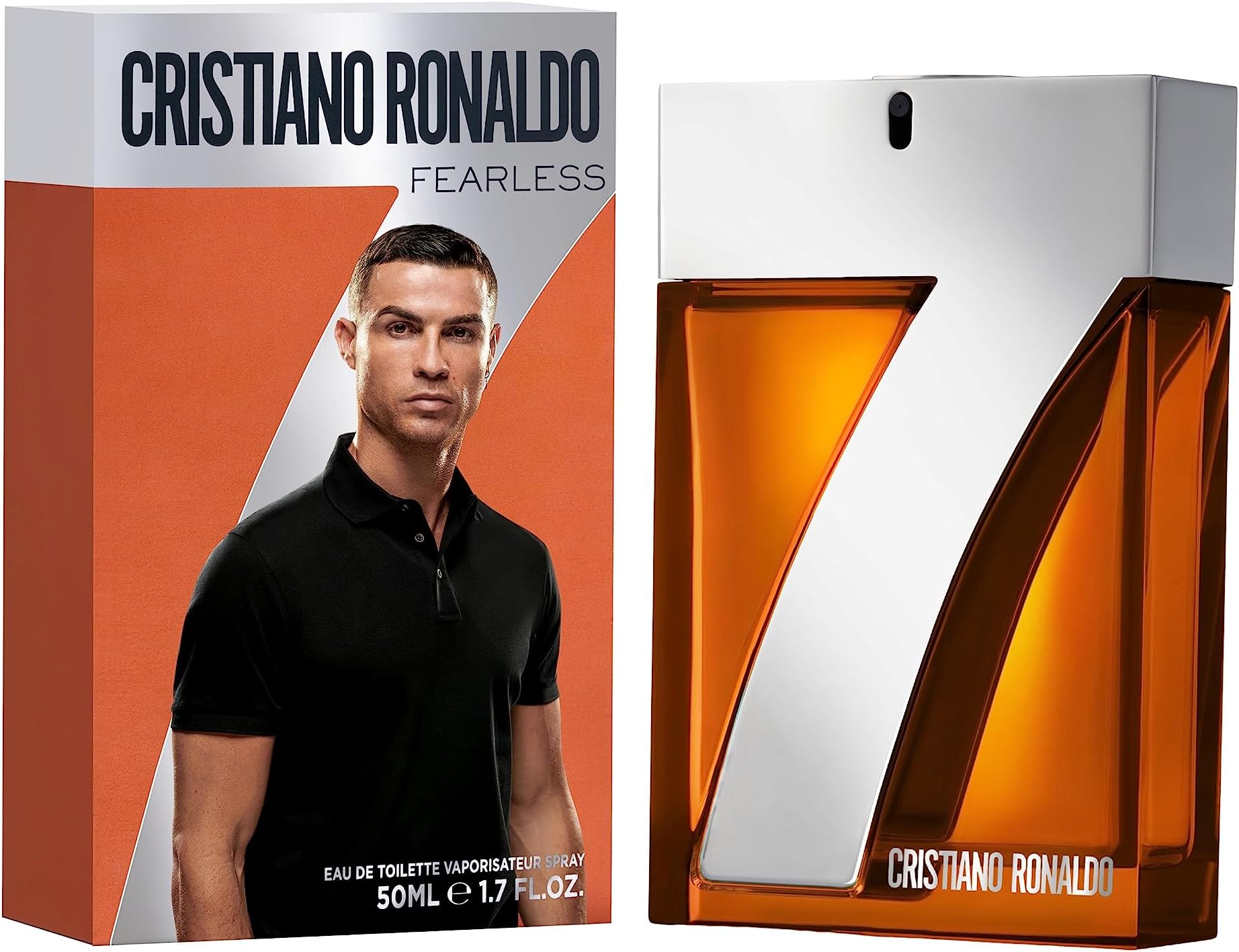 Amazon.com: CRISTIANO RONALDO Fearless - Long Lasting Vegan Cologne for ...