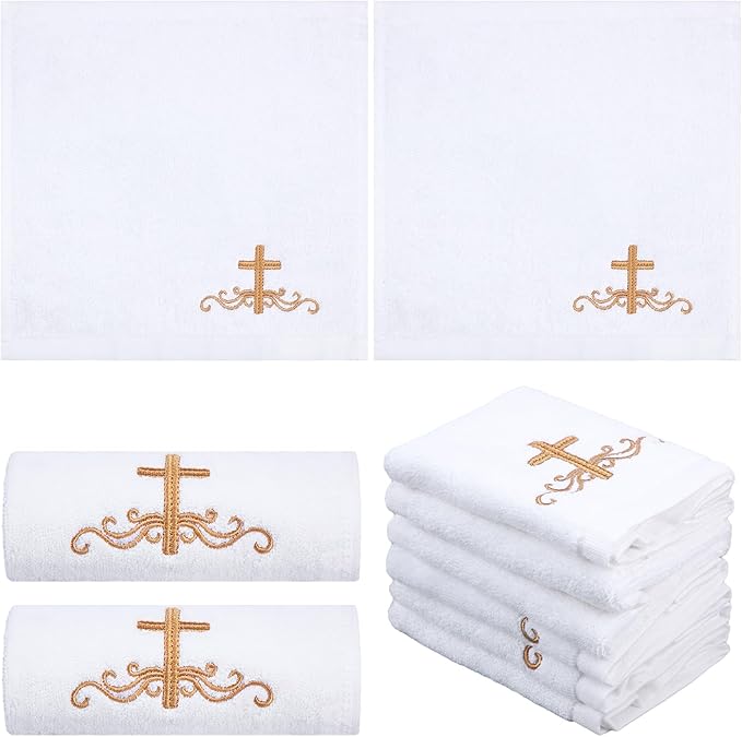 Amazon.com: Buryeah 6 Pcs Pastor Towels for Men Women Christmas Pastors ...