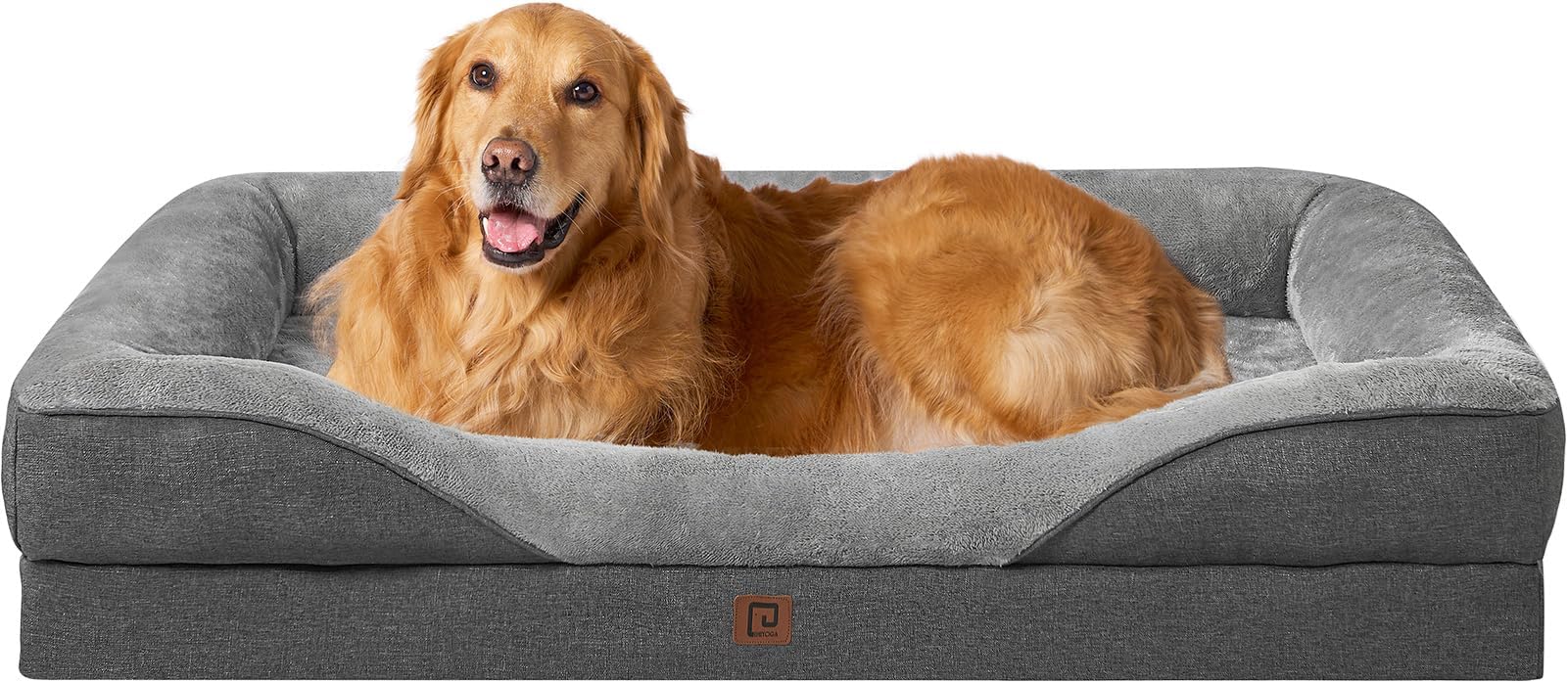 Amazon.com : EHEYCIGA Memory Foam XL Dog Bed for XLarge Sized Dog ...