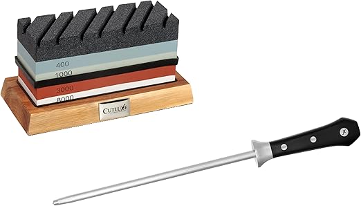 Amazon.com: Honing Rod with Ergonomic Handle – Artisan Series ...