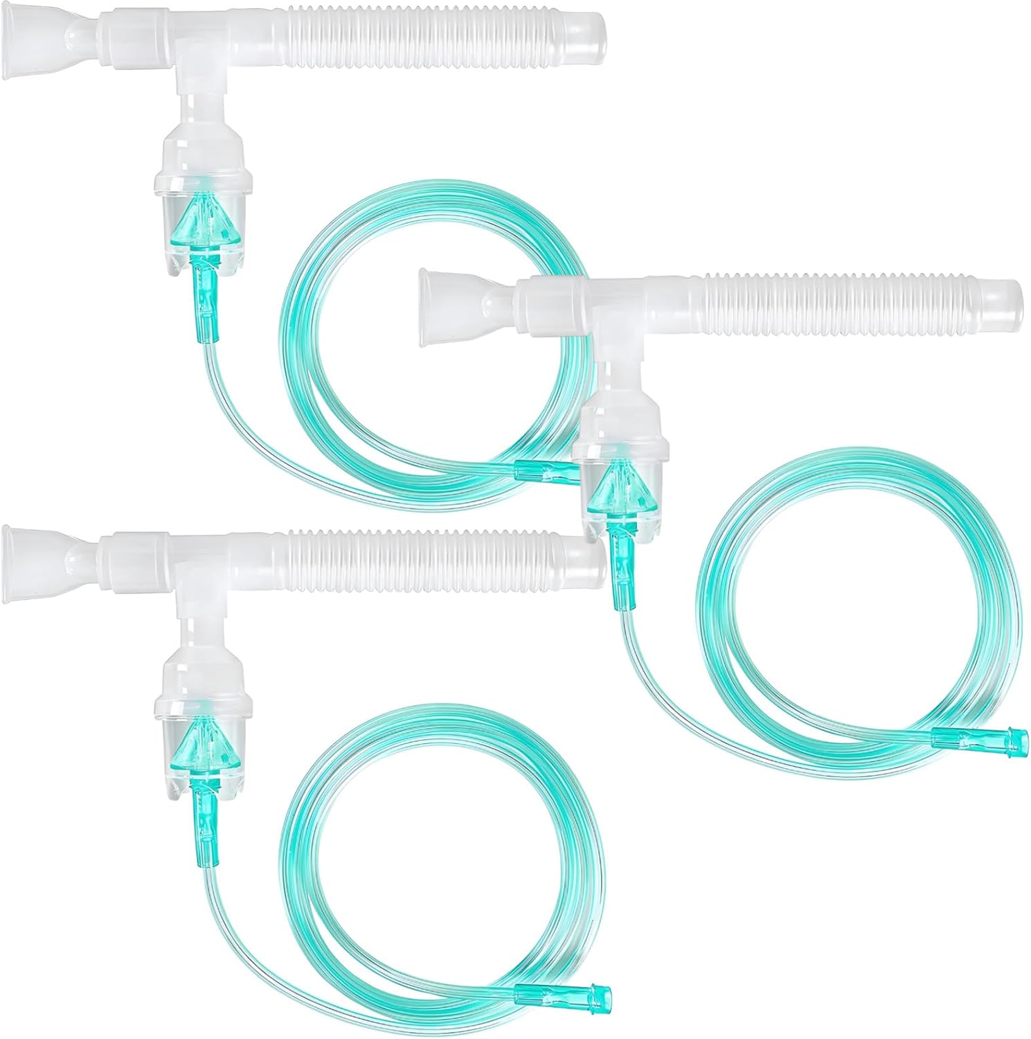Inhalation Tubes 78.1 In, Nebulizer Oxygen Tubing Set, Kits Replacement ...
