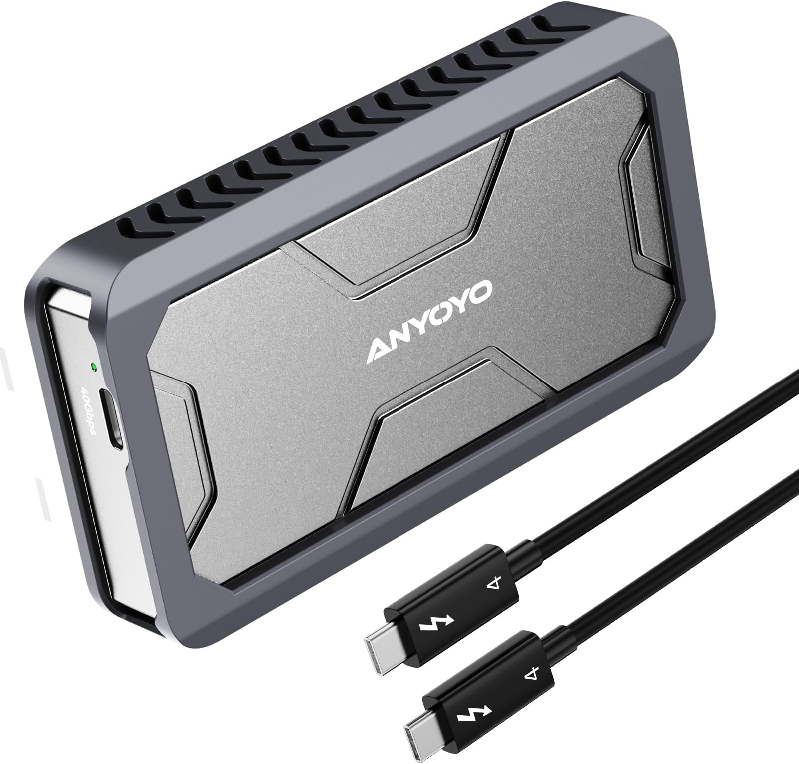Amazon.com: 40Gbps NVMe Enclosure,V VCOM M.2 NVMe SSD Enclosure ...